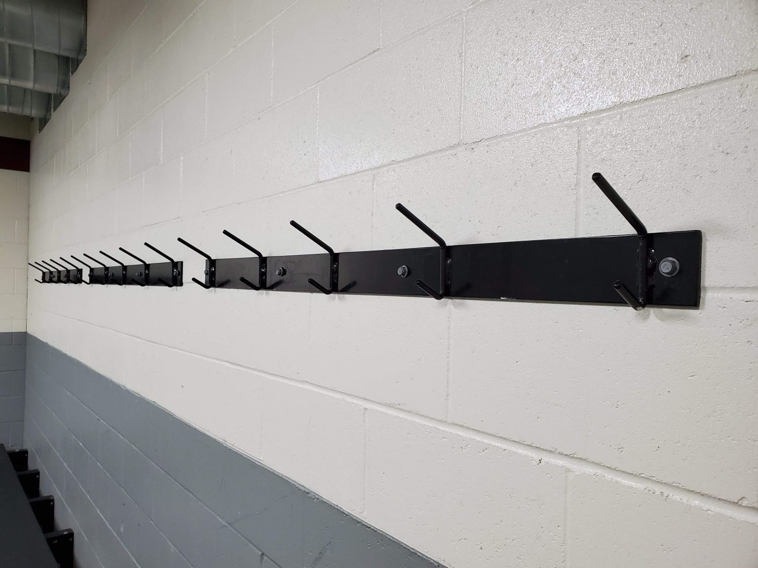 5' Length Dressing Room Hooks - Riley Sports