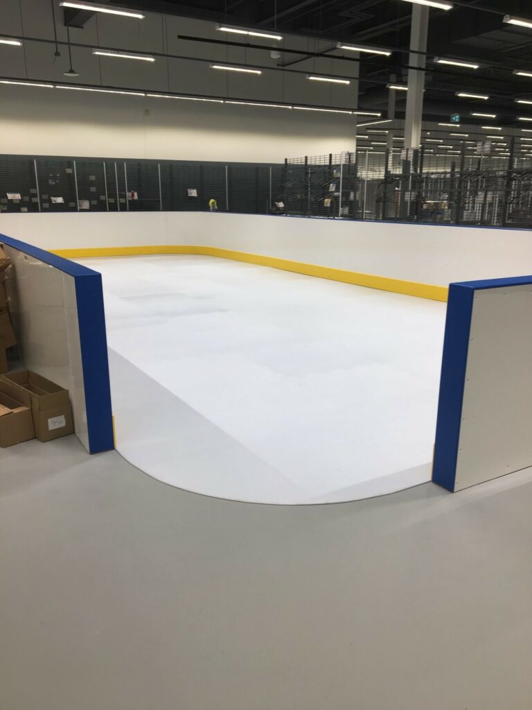 Mini Rink set up at Decathlon Stores - Riley Sports