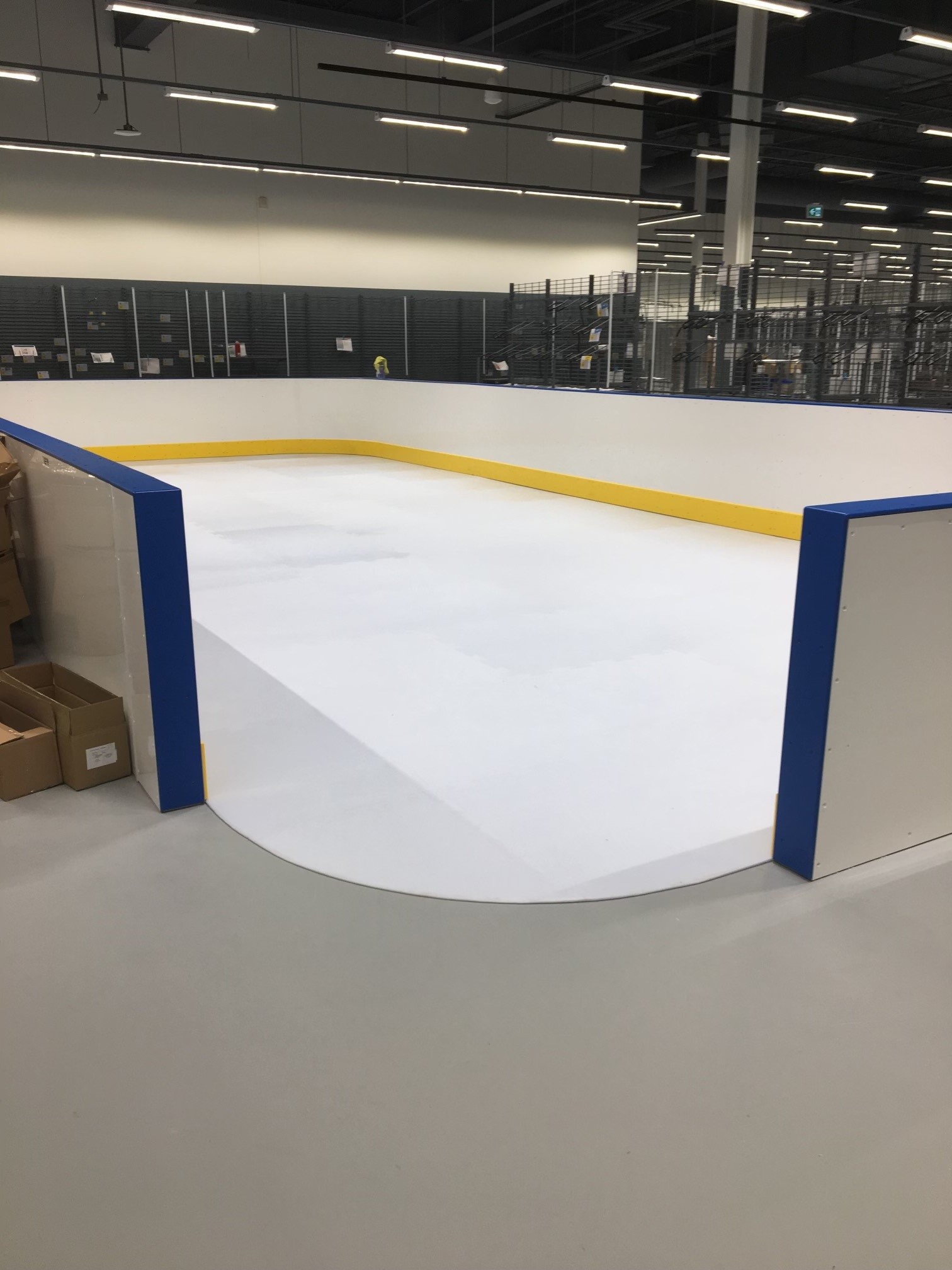 Mini Rink set up at Decathlon Stores - Riley Sports